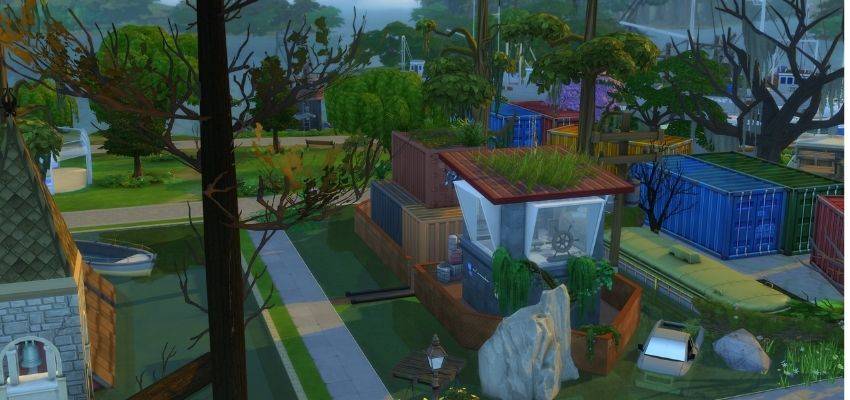 Container Ship - Gallery - The Sims 4 Rooms / Lots - CurseForge