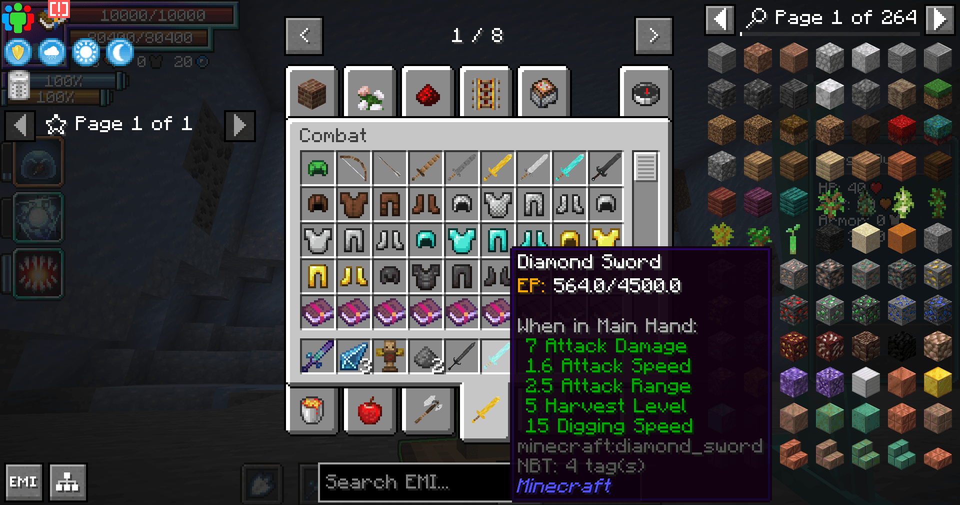Tensura EP and Evolving Armour, Tools and Weapons - Gallery - Minecraft Data Packs - CurseForge