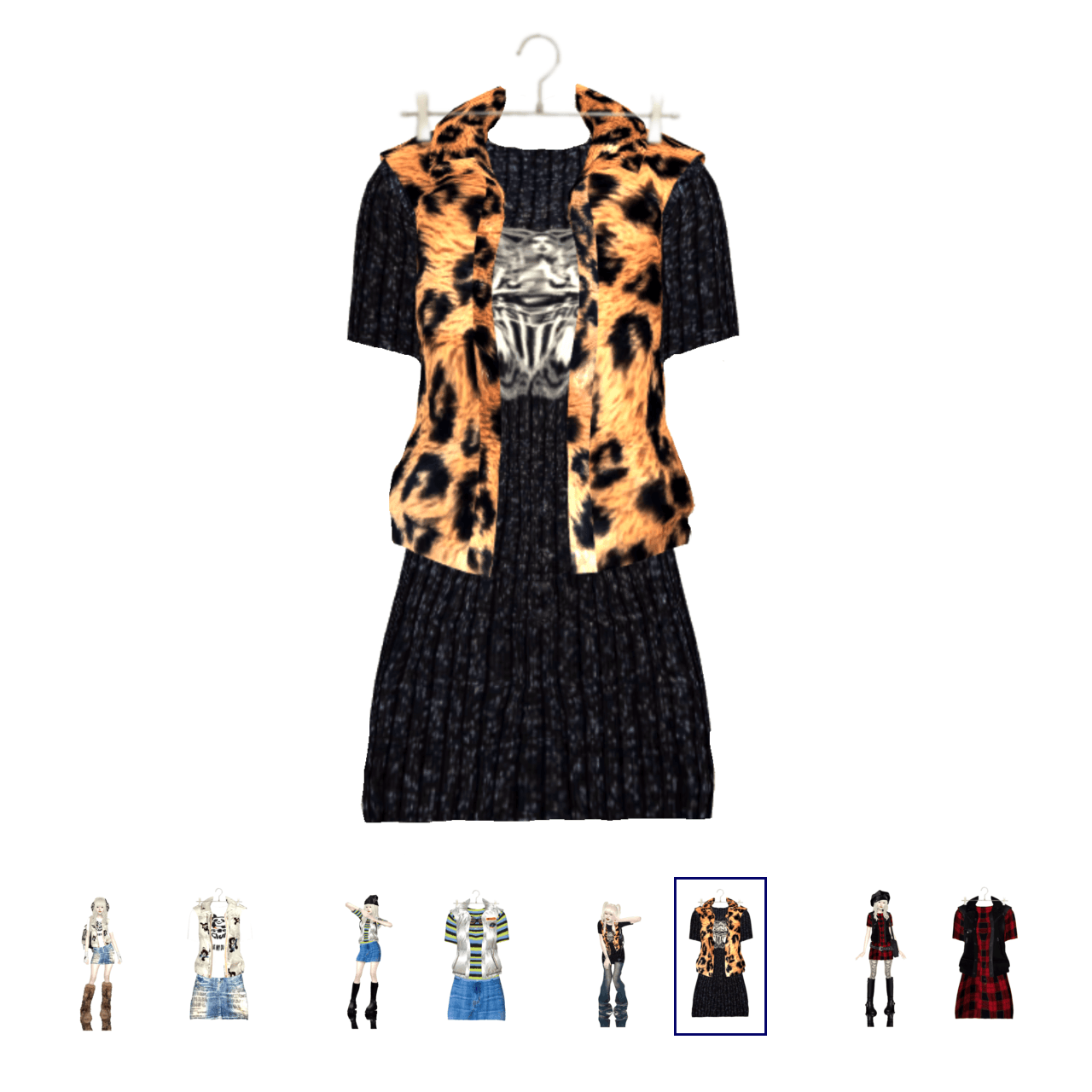 C / Y2K outfit4color - Gallery - The Sims 4 Create a Sim - CurseForge