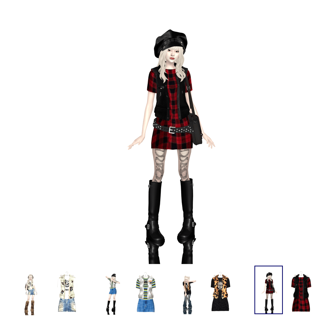 C / Y2K outfit4color - Gallery - The Sims 4 Create a Sim - CurseForge