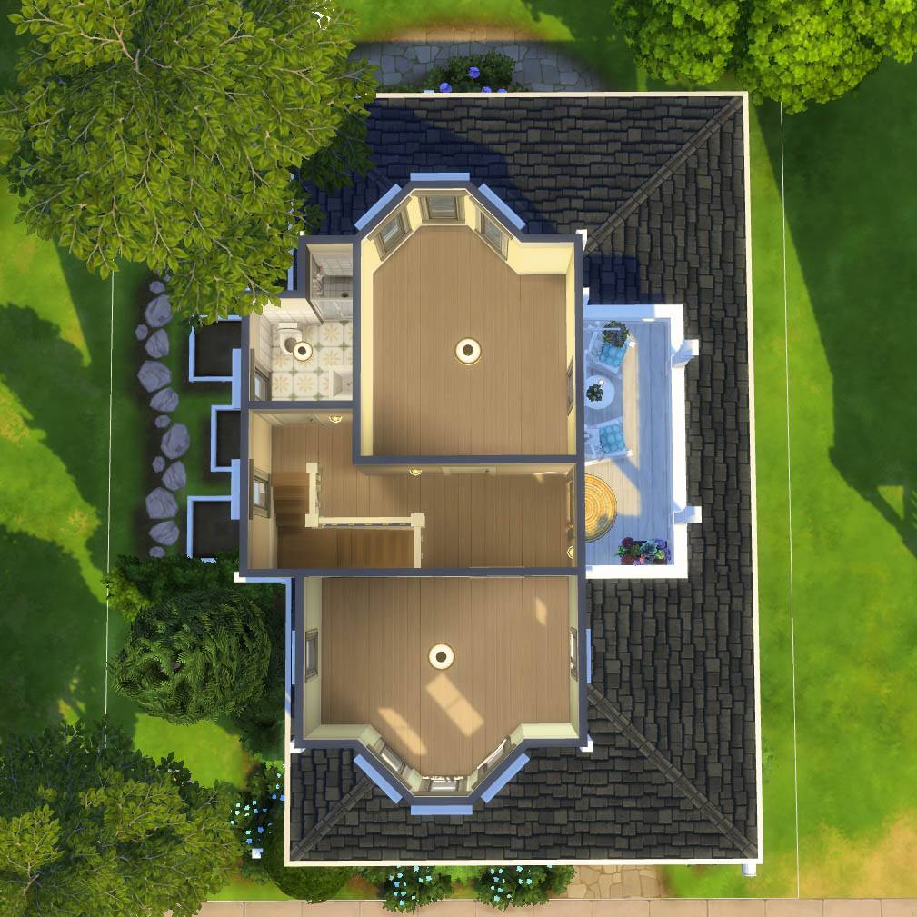 Yellow Suburban (Unfurnished) - Gallery - The Sims 4 Rooms / Lots - CurseForge