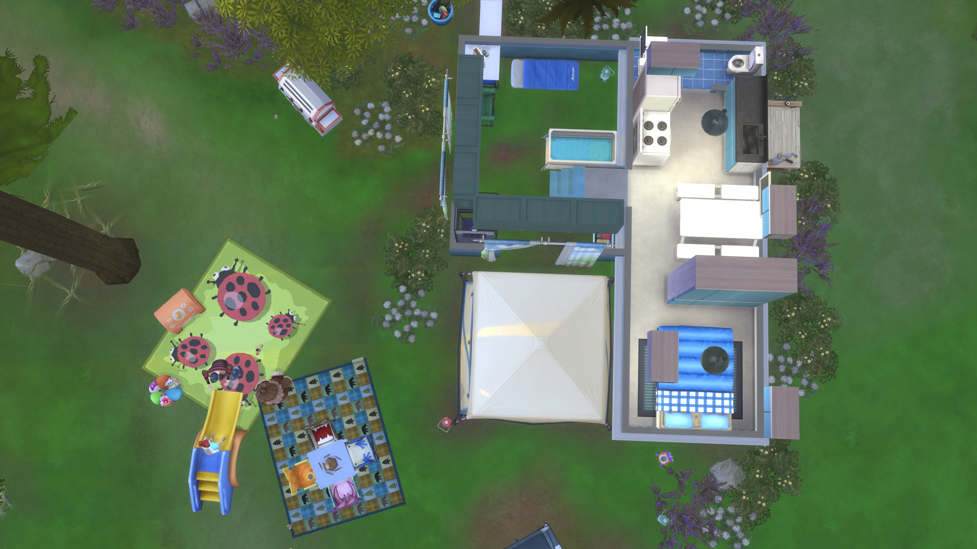 Happy Family Camping - The Sims 4 Rooms / Lots - CurseForge