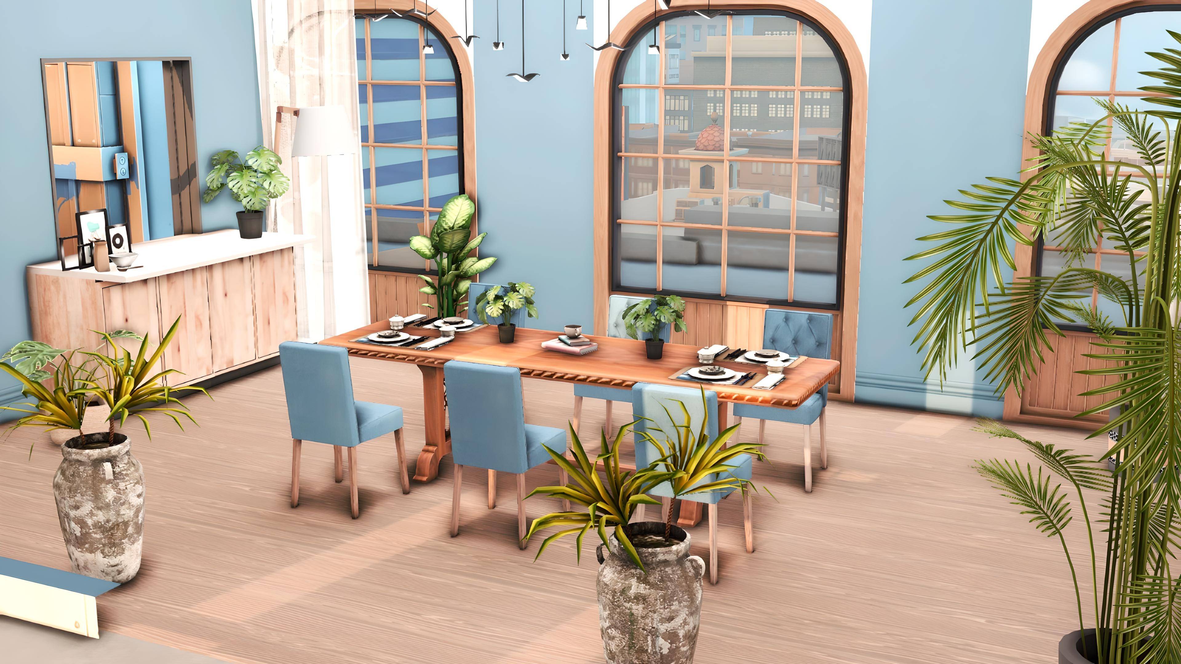 Mushia Dining Room - Gallery - The Sims 4 Rooms / Lots - CurseForge