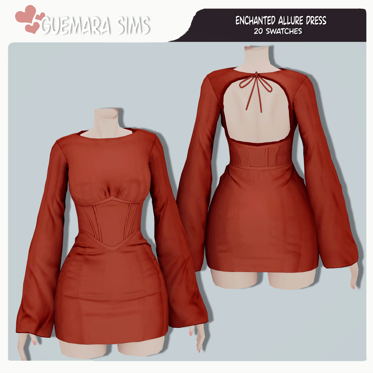 Enchanted Allure Dress - Gallery - The Sims 4 Create a Sim - CurseForge