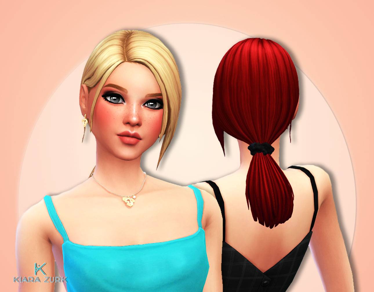 Mariana Ponytail - Gallery - The Sims 4 Create a Sim - CurseForge