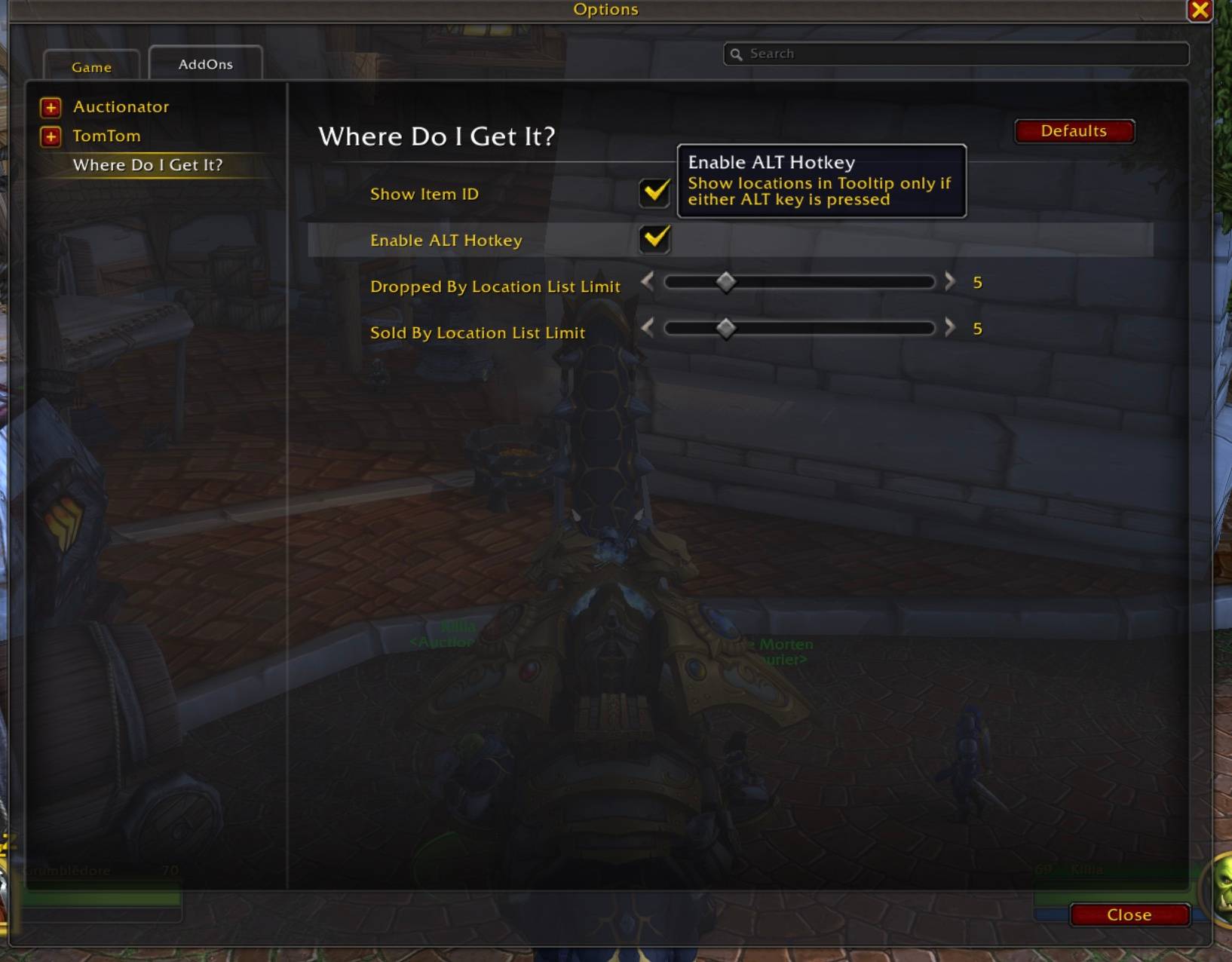 Where Do I Get It? - World of Warcraft Addons - CurseForge