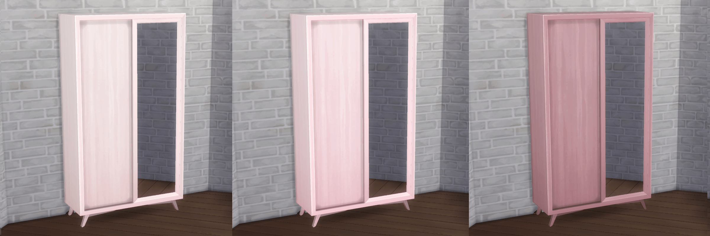 Wardrobe with mirror - Gallery - The Sims 4 Build / Buy - CurseForge