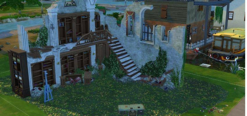 Flooded libary - Gallery - The Sims 4 Rooms / Lots - CurseForge