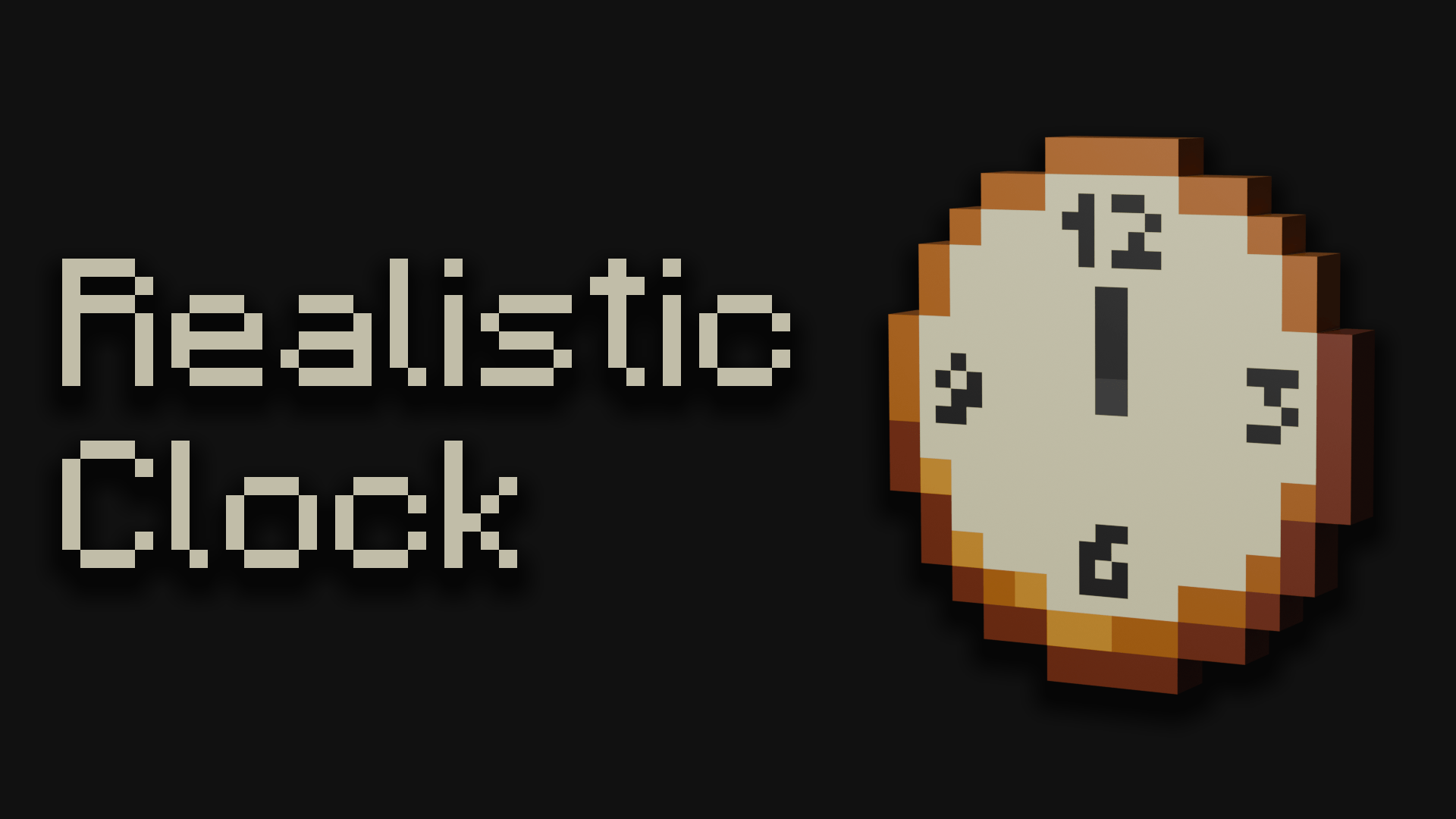 Realistic Clock - Gallery - Minecraft Resource Packs - CurseForge