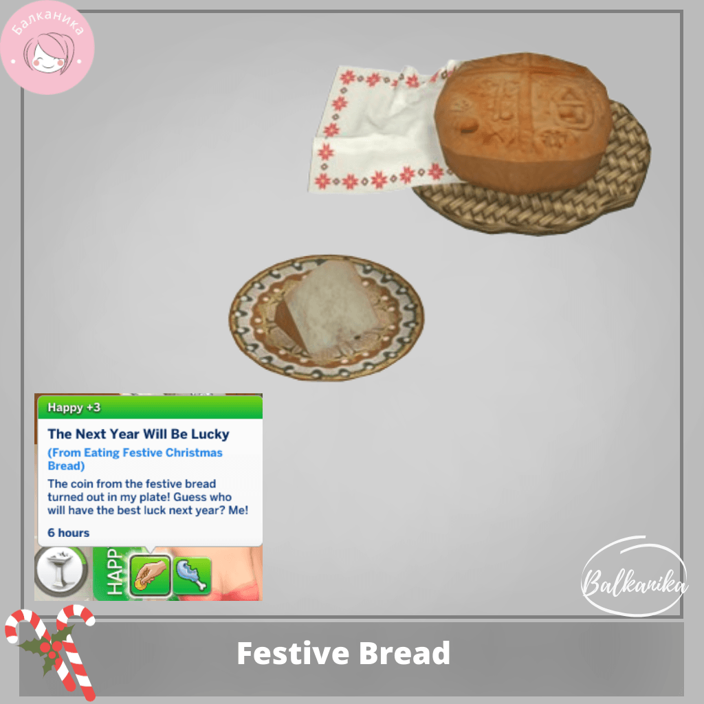 Festive Bread - Gallery - The Sims 4 Mods - CurseForge