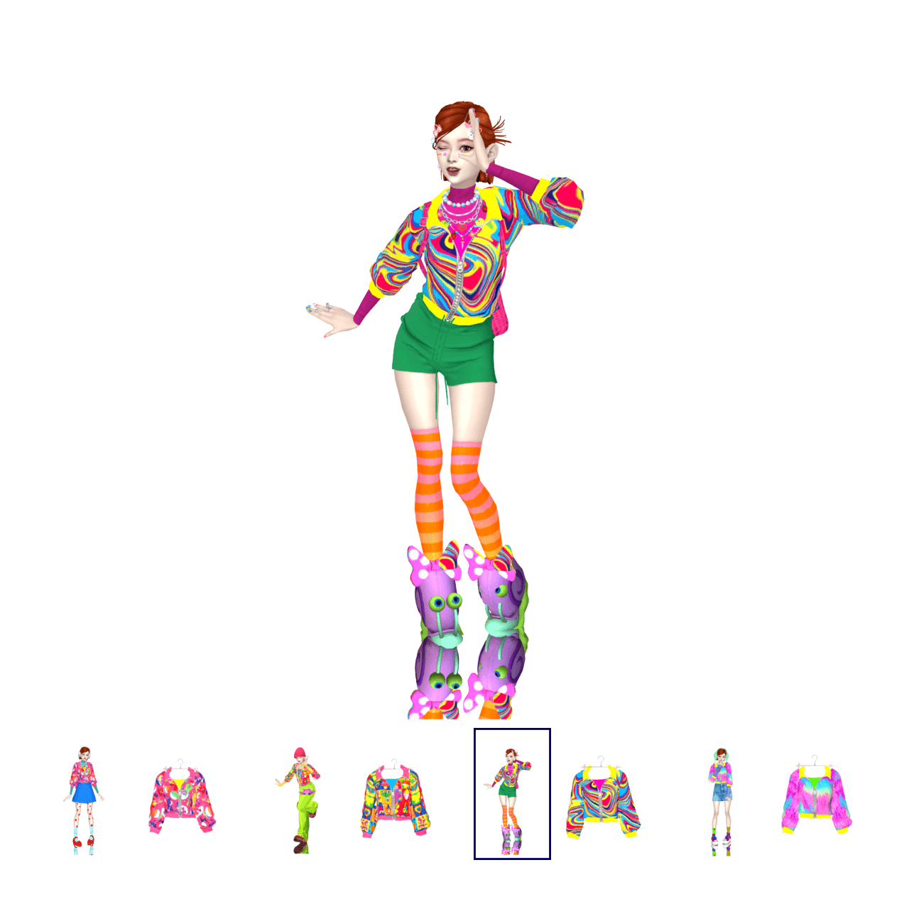 C / DECORA Tops 4color - Gallery - The Sims 4 Create a Sim - CurseForge