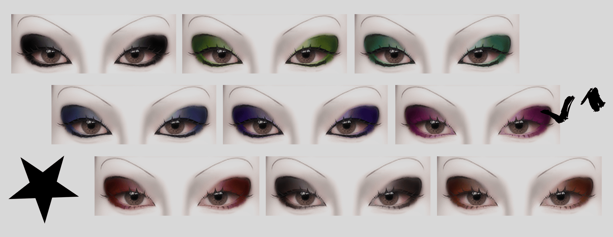 MAKE-UP SET N3 ! - Gallery - The Sims 4 Create a Sim - CurseForge