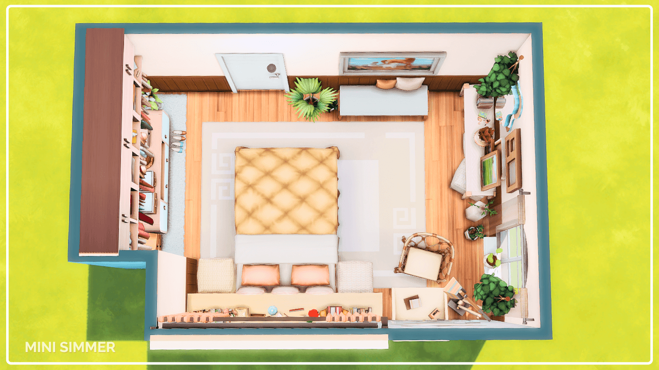 Elroi Bedroom - No CC - Gallery - The Sims 4 Rooms / Lots - CurseForge