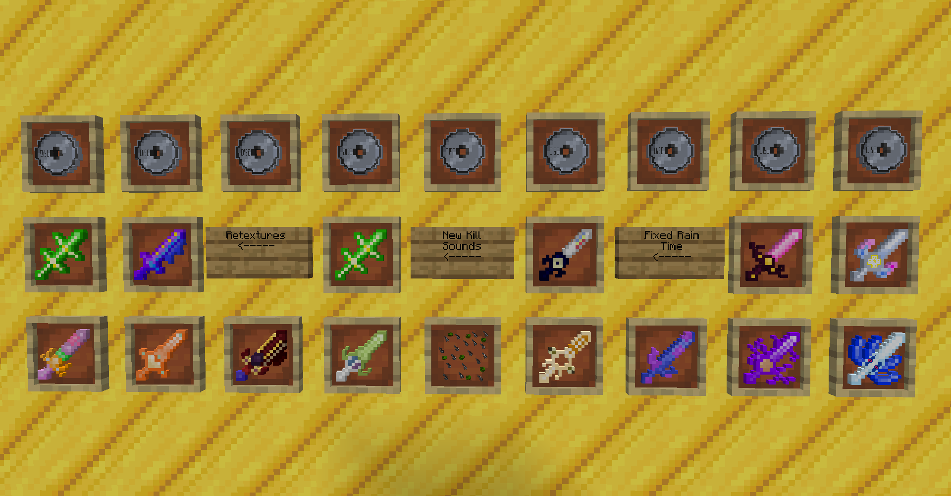 [Spoduo] Jojo's Stand Swords - Minecraft Mods - CurseForge