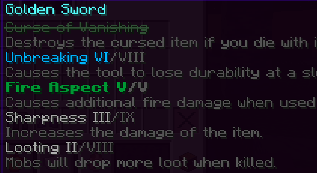 Enchantment Sort - Gallery - Minecraft Mods - CurseForge
