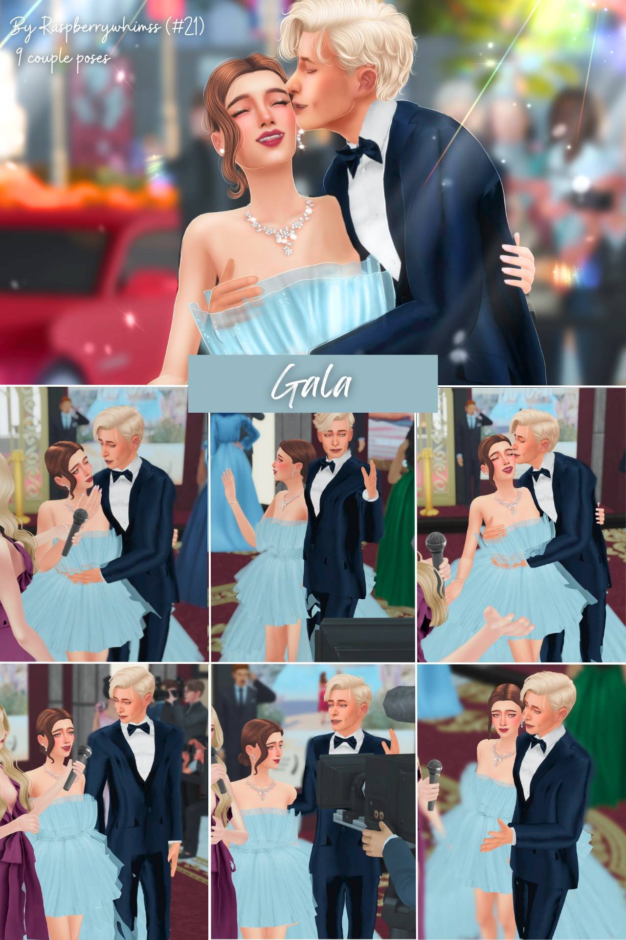 [Raspberrywhimss] - Gala Pose Pack - Gallery - The Sims 4 Mods - CurseForge