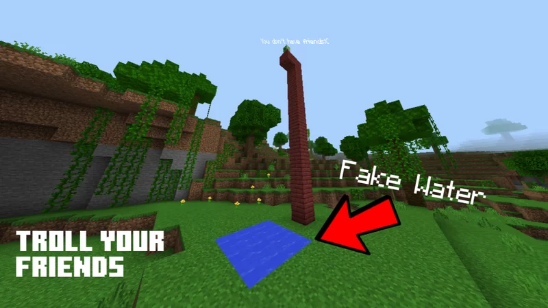 Fake Liquid Blocks - Gallery - Minecraft Bedrock Addons - CurseForge