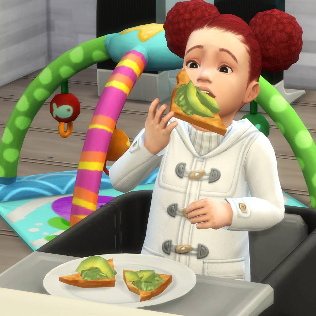 Avocado Toast - Healthy High Chair - The Sims 4 Mods - CurseForge