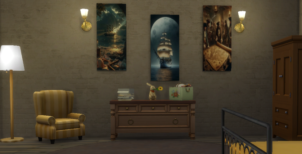 Curator Oceans - Base game compatible - Gallery - The Sims 4 Build ...