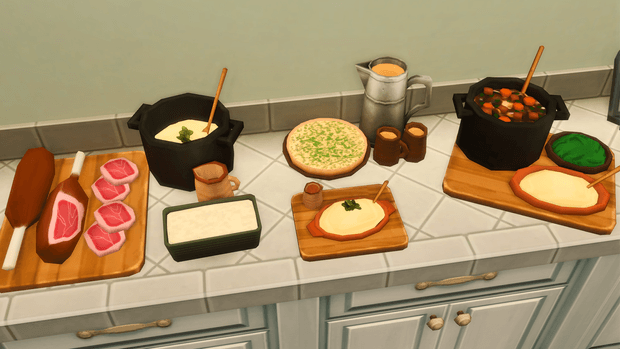 Starter Medieval Cookbook Recipe-CH | 中世紀入門食譜-CH - Gallery - The Sims 4 ...