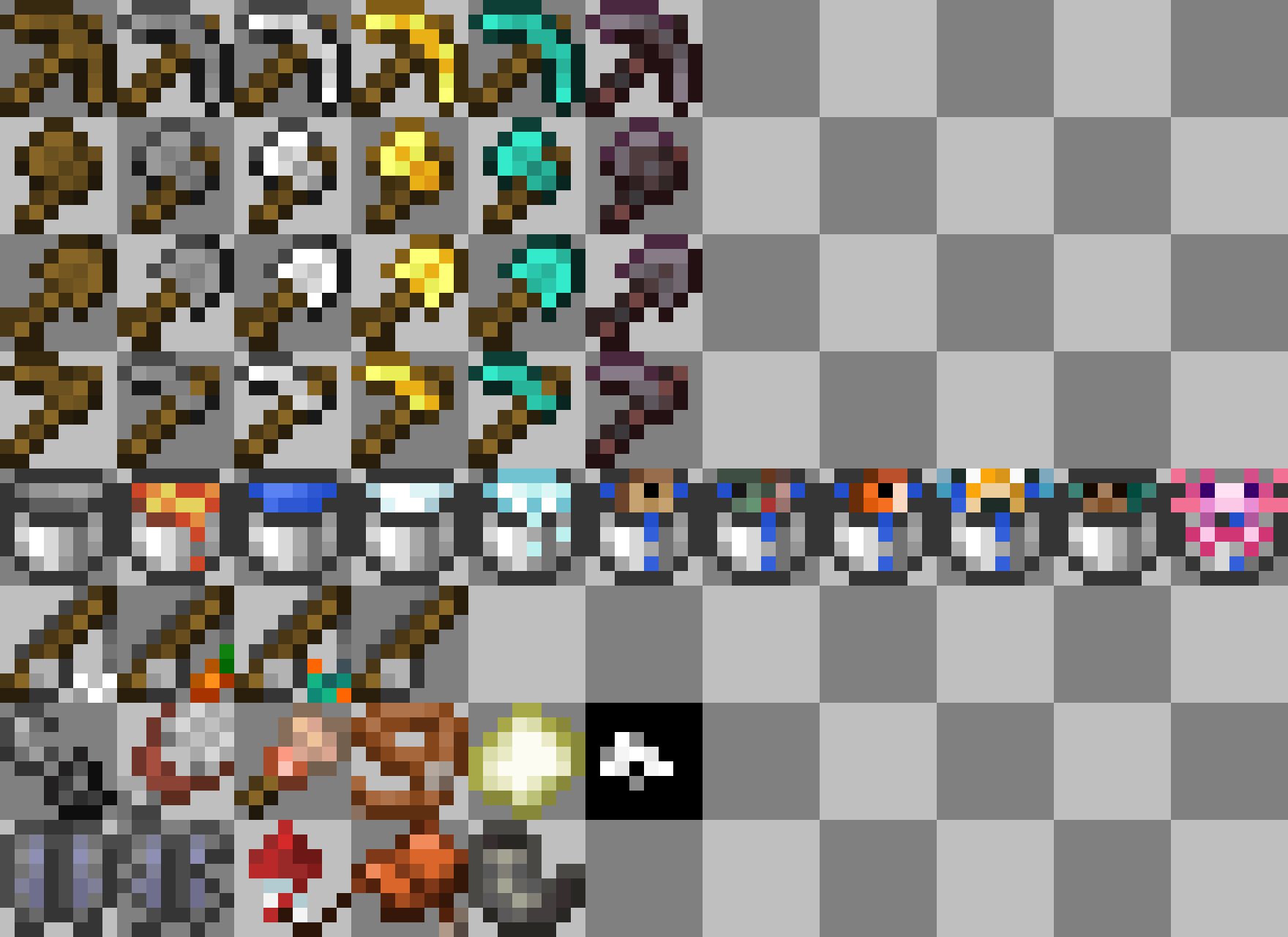 Vanilla Style Items 8x8 - Gallery - Minecraft Resource Packs - CurseForge