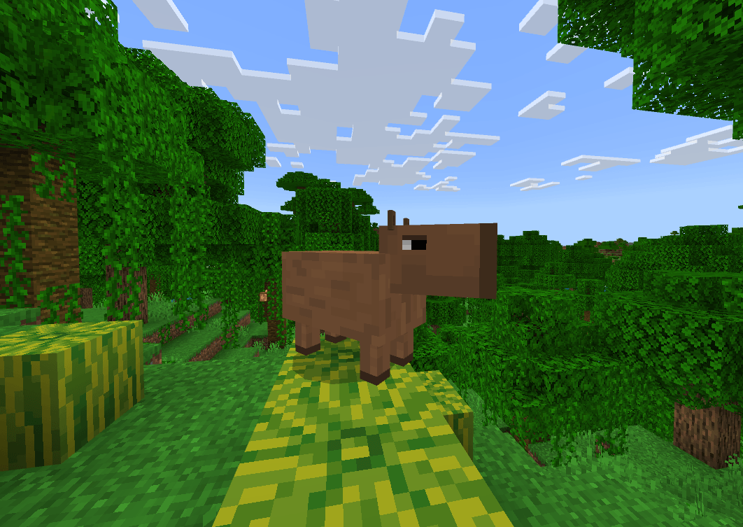 Bedrock Capybaras - Gallery - Minecraft Bedrock Addons - CurseForge