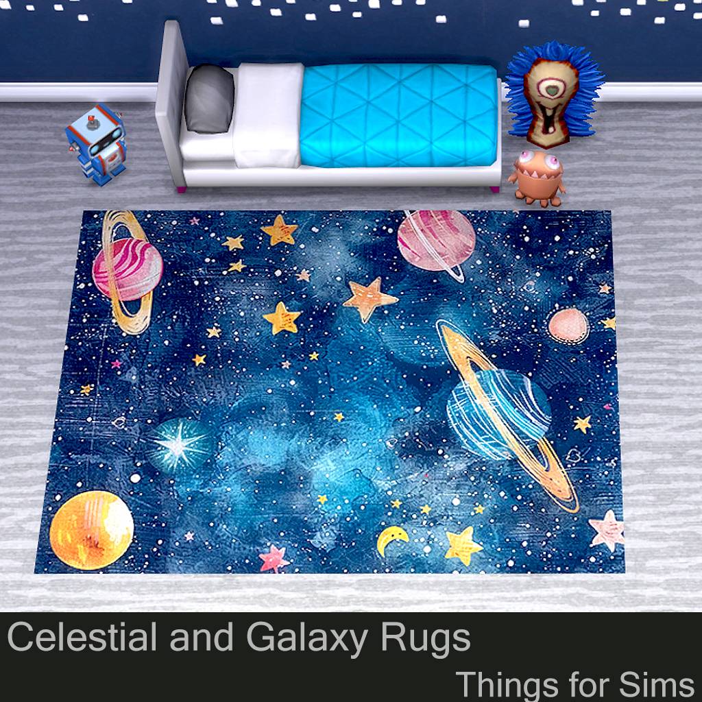 Celestial and Galaxy Rugs - Gallery - The Sims 4 Build / Buy - CurseForge