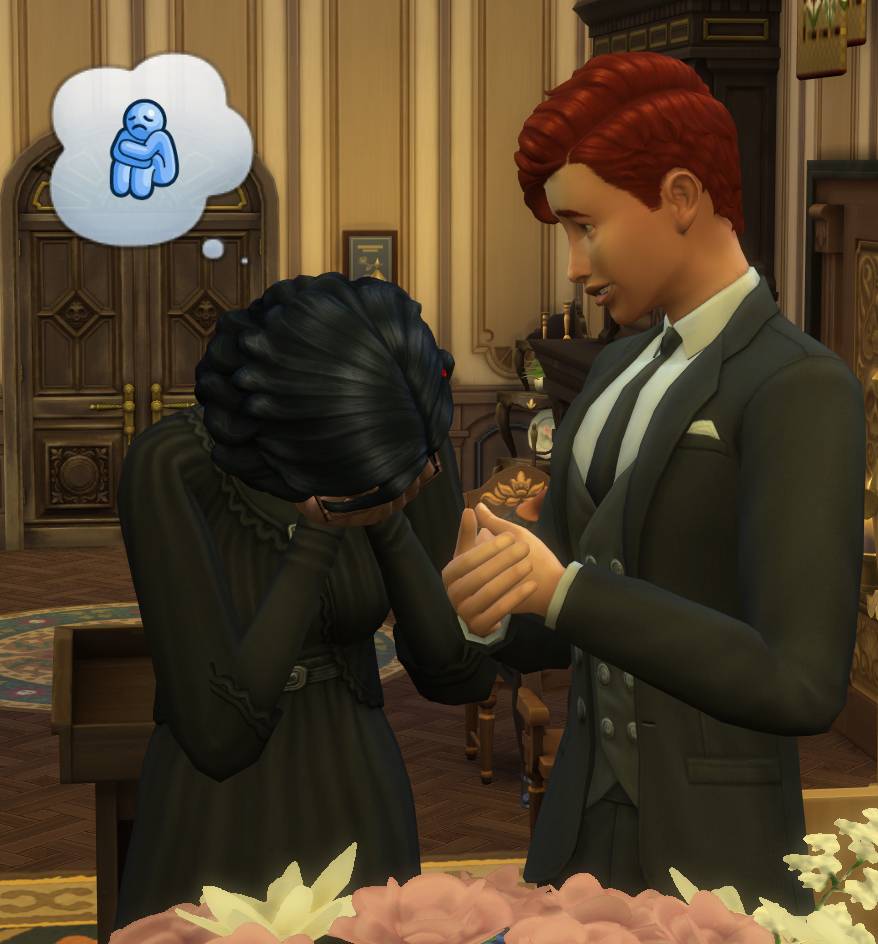My Wedding Stories Funeral Attire Addon - Gallery - The Sims 4 Mods ...