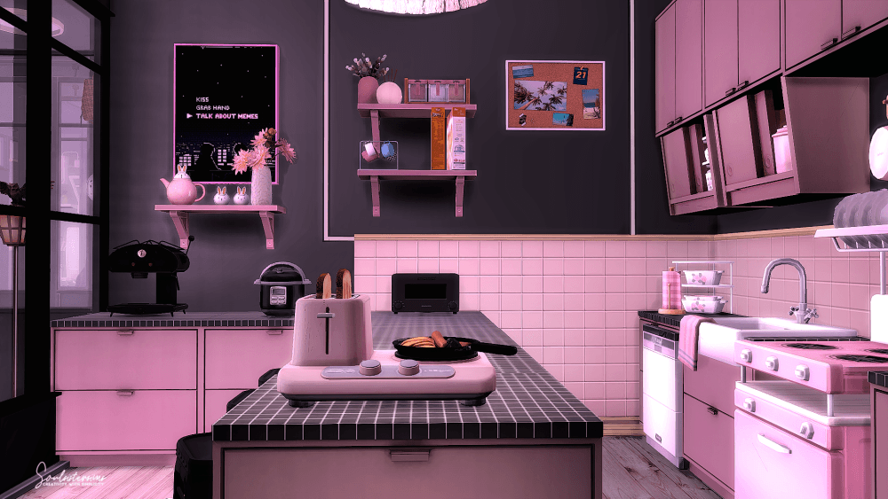 Pinkish Apartment - Gallery - The Sims 4 Rooms / Lots - CurseForge