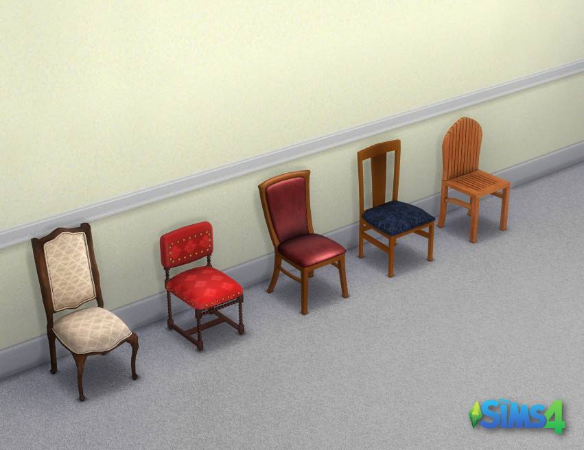 Dining Chairs Edition - The Sims 1 - Gallery - The Sims 4 Build / Buy ...