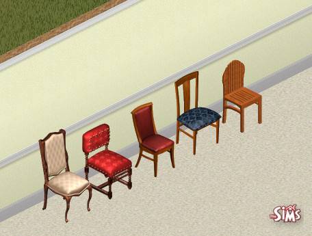 Dining Chairs Edition - The Sims 1 - Gallery - The Sims 4 Build / Buy ...
