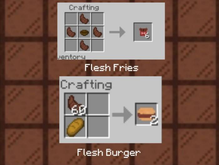 Player's Meat - Gallery - Minecraft Bedrock Addons - CurseForge