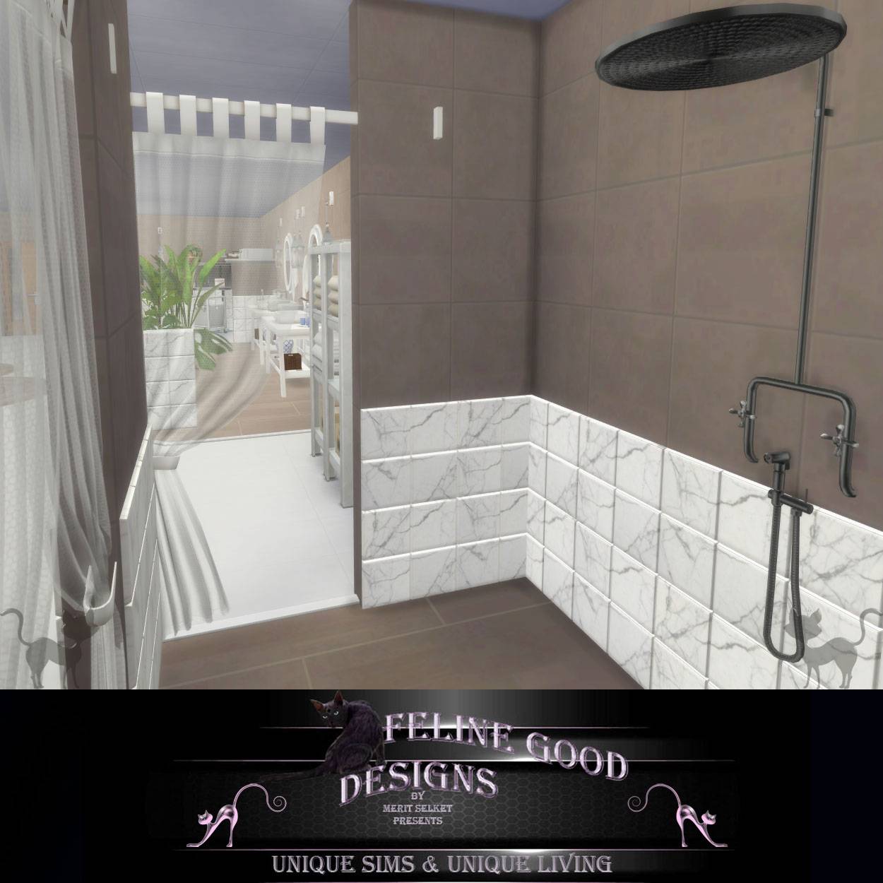 RUSTIC bathroom2501 - Gallery - The Sims 4 Rooms / Lots - CurseForge