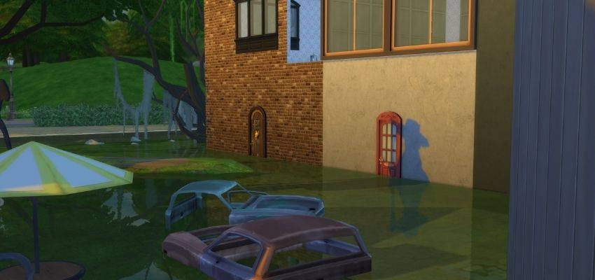 Flooded market place - Gallery - The Sims 4 Rooms / Lots - CurseForge