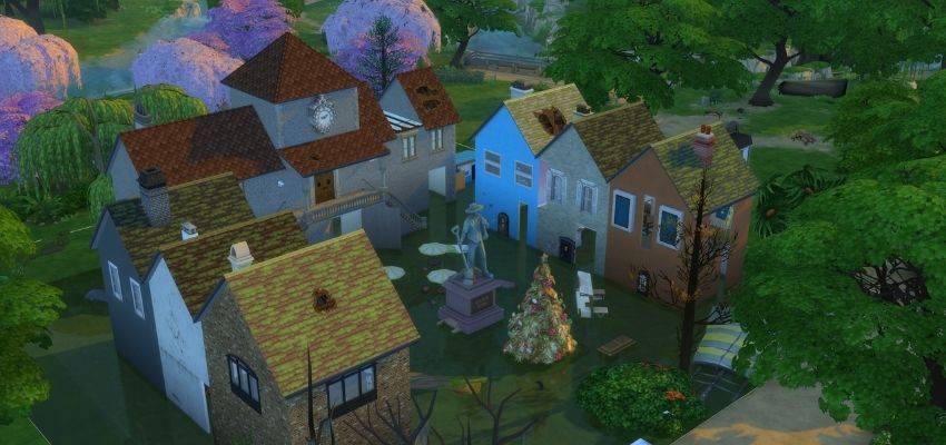 Flooded market place - Gallery - The Sims 4 Rooms / Lots - CurseForge