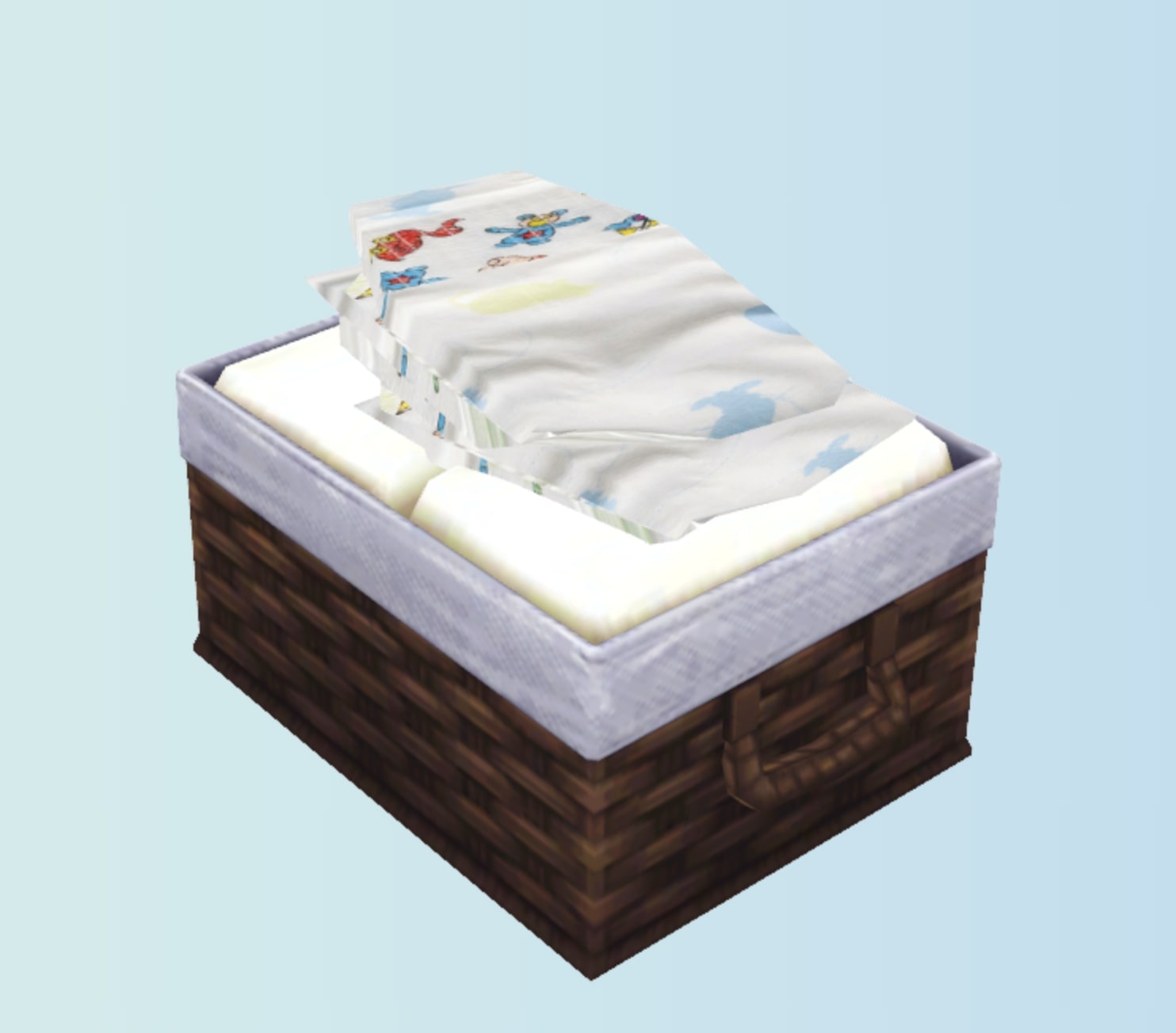 Baby baskets with diapers - Gallery - The Sims 4 Build / Buy - CurseForge