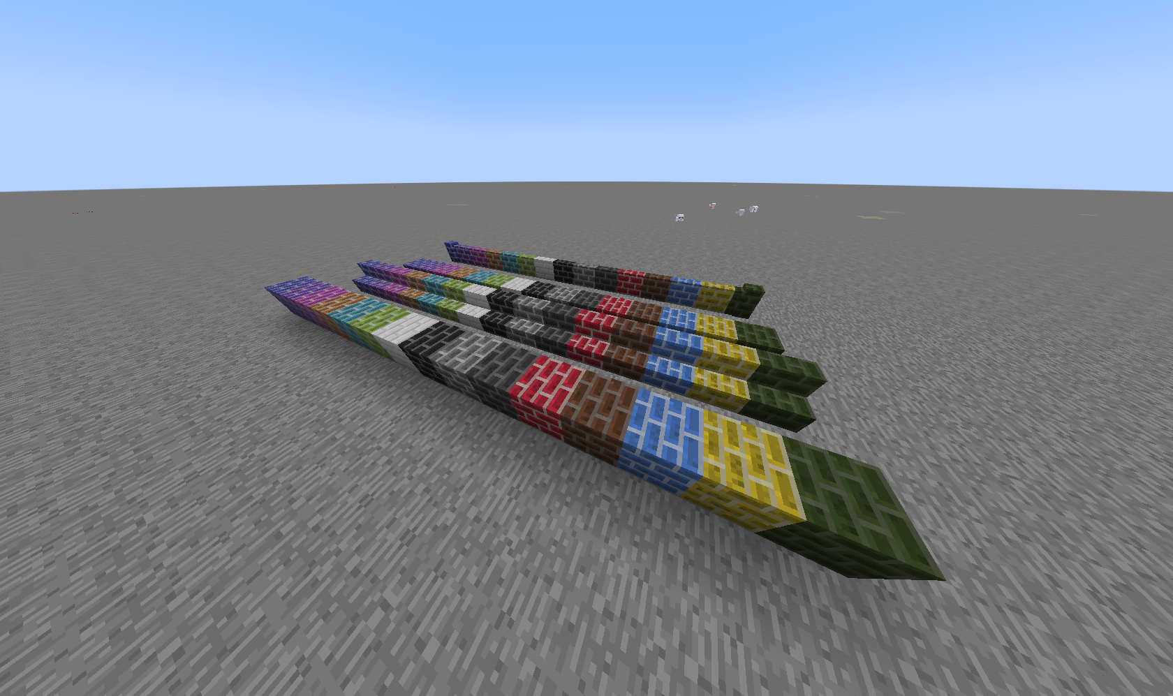 Bricked - Colored Bricks - Gallery - Minecraft Mods - CurseForge