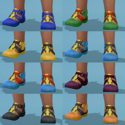 Toddler Smiley Sandals Set - The Sims 4 Create a Sim - CurseForge