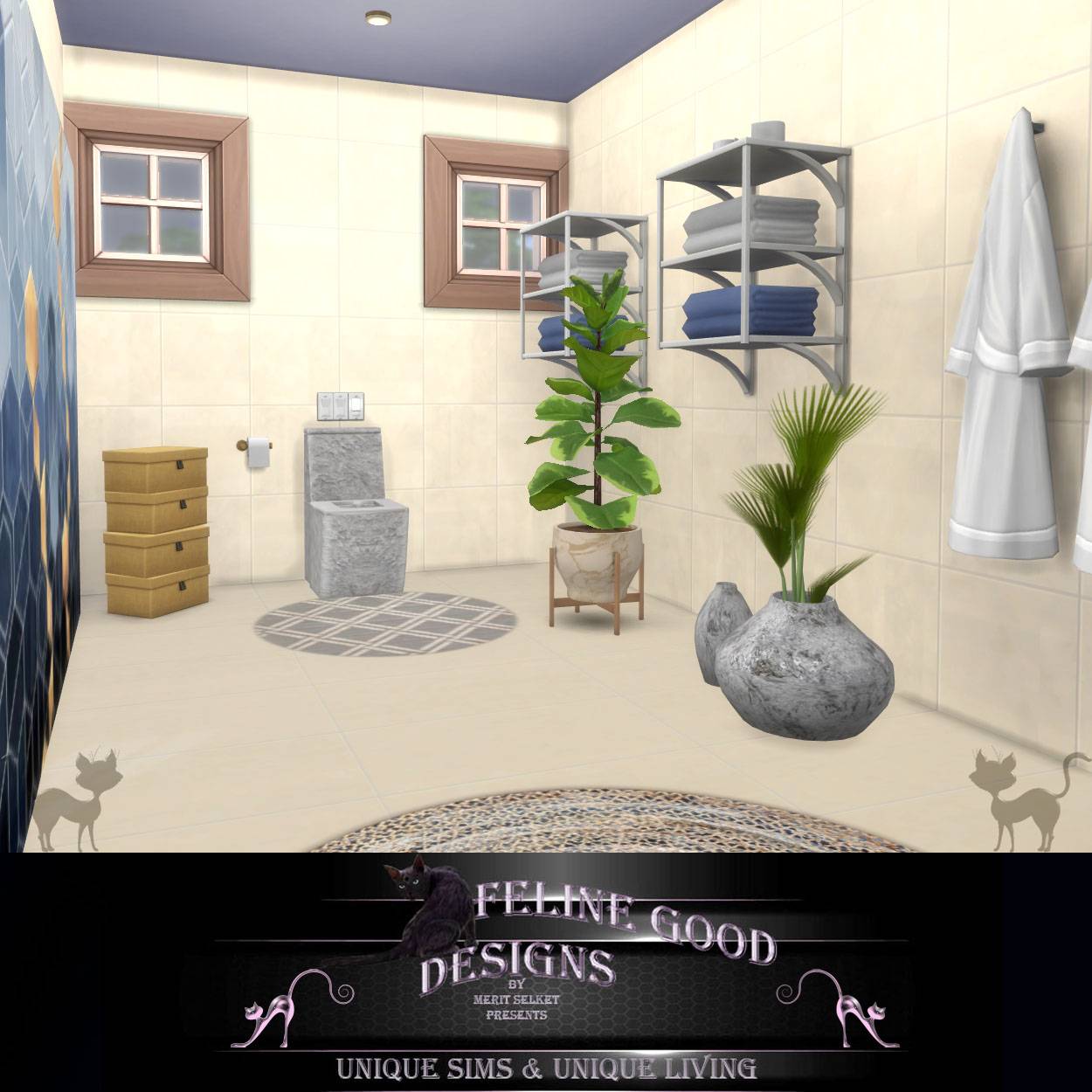 RUSTIC bathroom2503 - Gallery - The Sims 4 Rooms / Lots - CurseForge