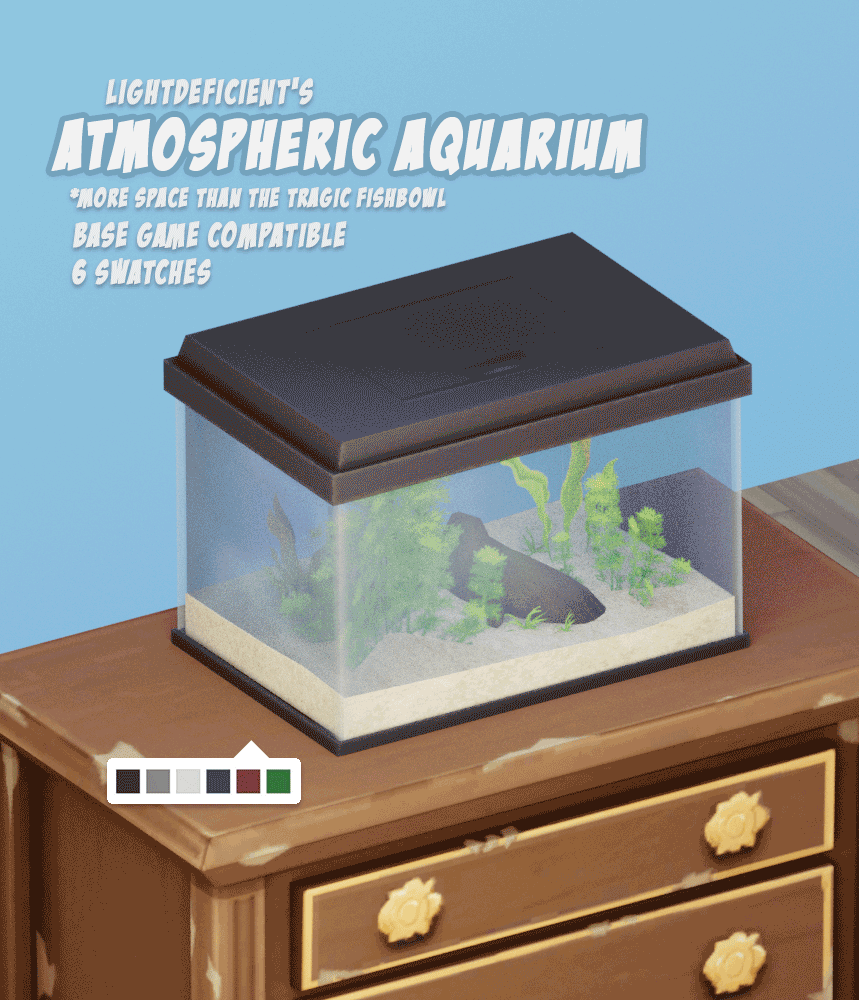 Atmospheric Aquarium - Gallery - The Sims 4 Build / Buy - CurseForge