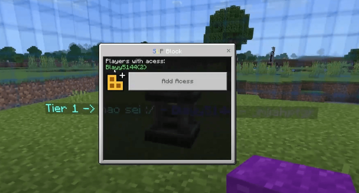 SLP: Save, Load & Protect (stable) - Gallery - Minecraft Bedrock Addons - CurseForge