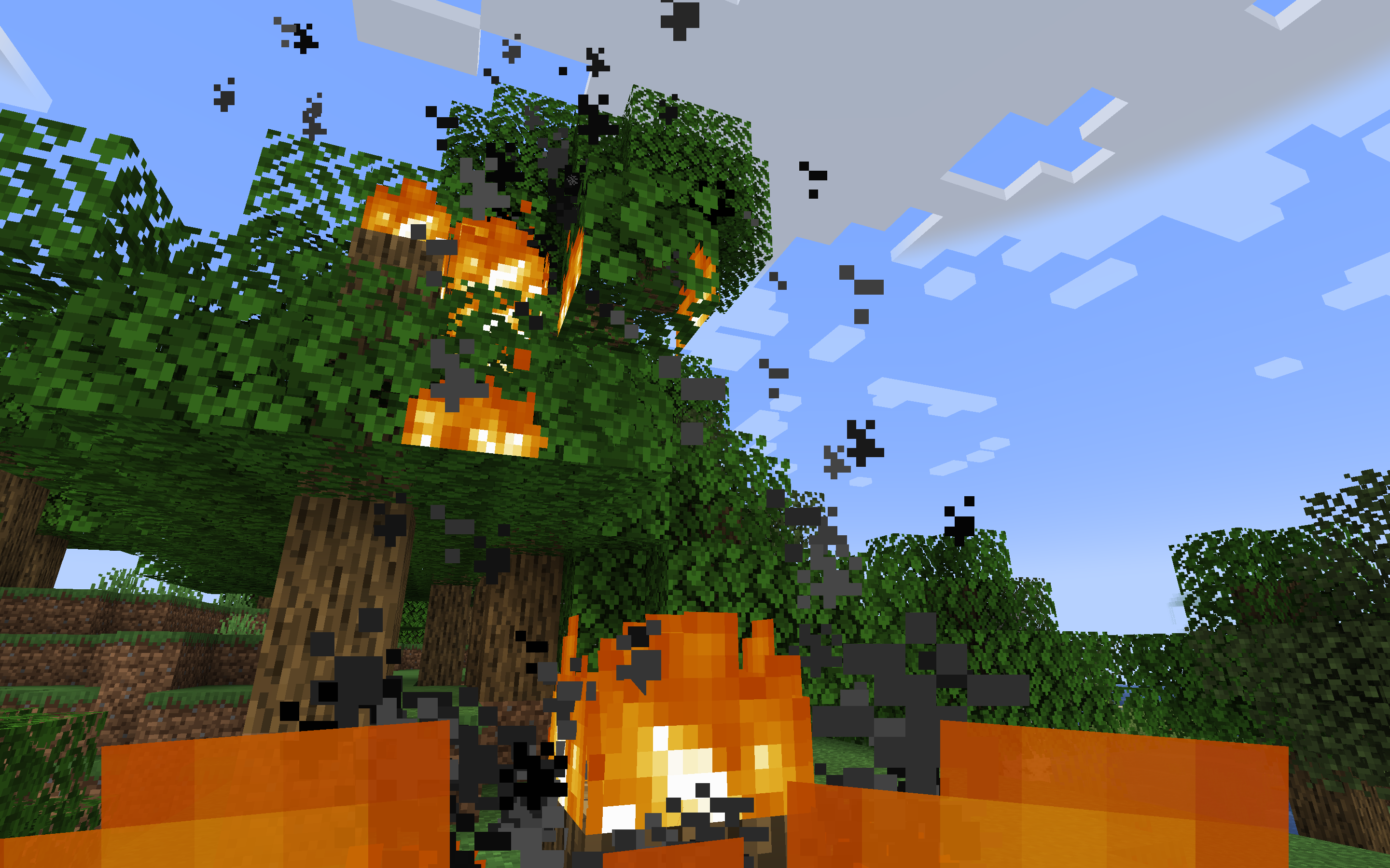 Better Lower Fire - Visibility Improved - Reduced Screen Obstruction ...