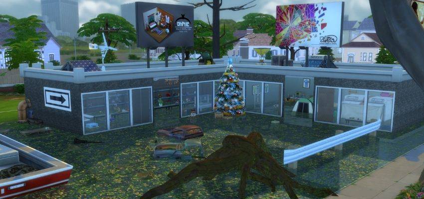 Flooded shopping center - Gallery - The Sims 4 Rooms / Lots - CurseForge