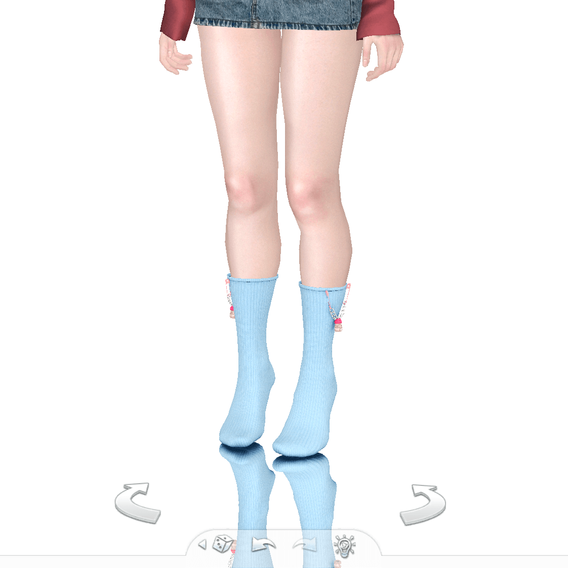 OPPASIMS - Tiptoe Angel Socks - Gallery - The Sims 4 Create a Sim - CurseForge
