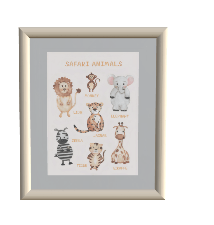 Kids Safari framed prints - Gallery - The Sims 4 Build / Buy - CurseForge