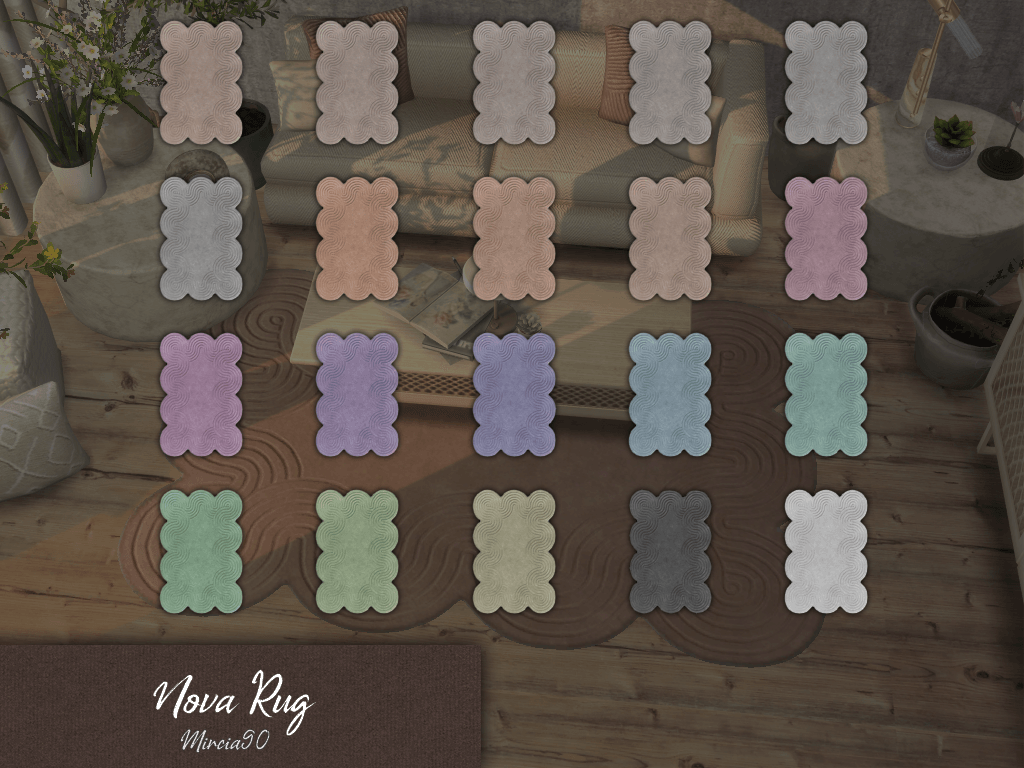 Nova Rug - Gallery - The Sims 4 Build / Buy - CurseForge