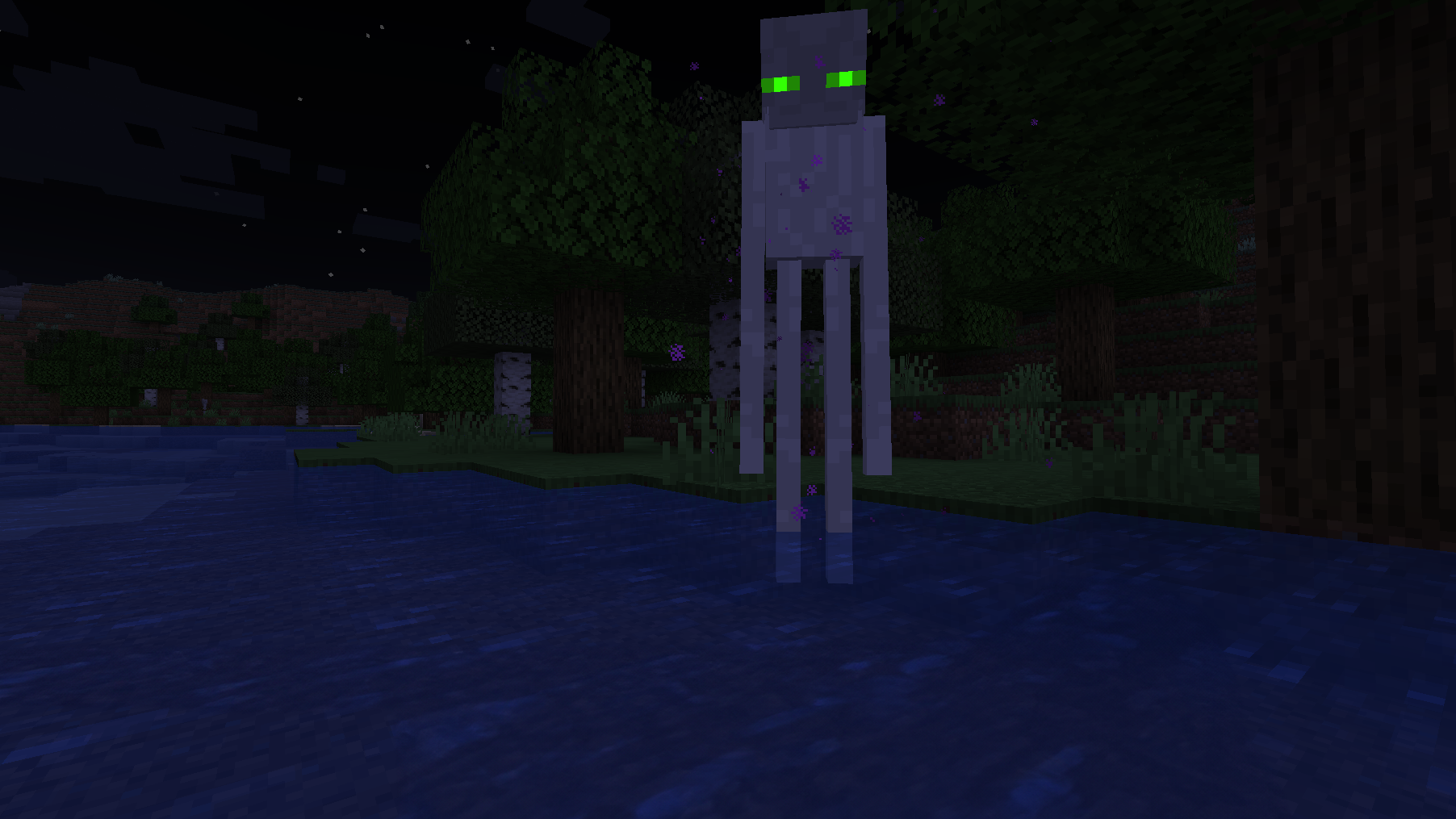 White Enderman Screenshots - Mods - Minecraft