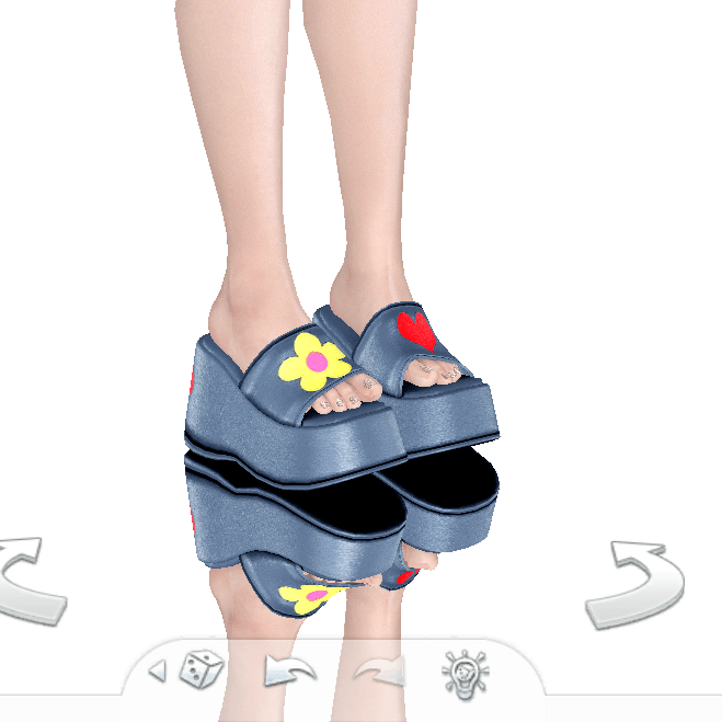 OPPASIMS - Platform Sandals 01 - Gallery - The Sims 4 Create a Sim ...