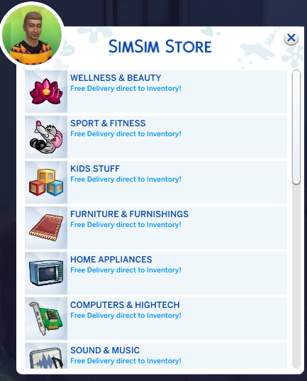 SimSim Online Store - Gallery - The Sims 4 Mods - CurseForge