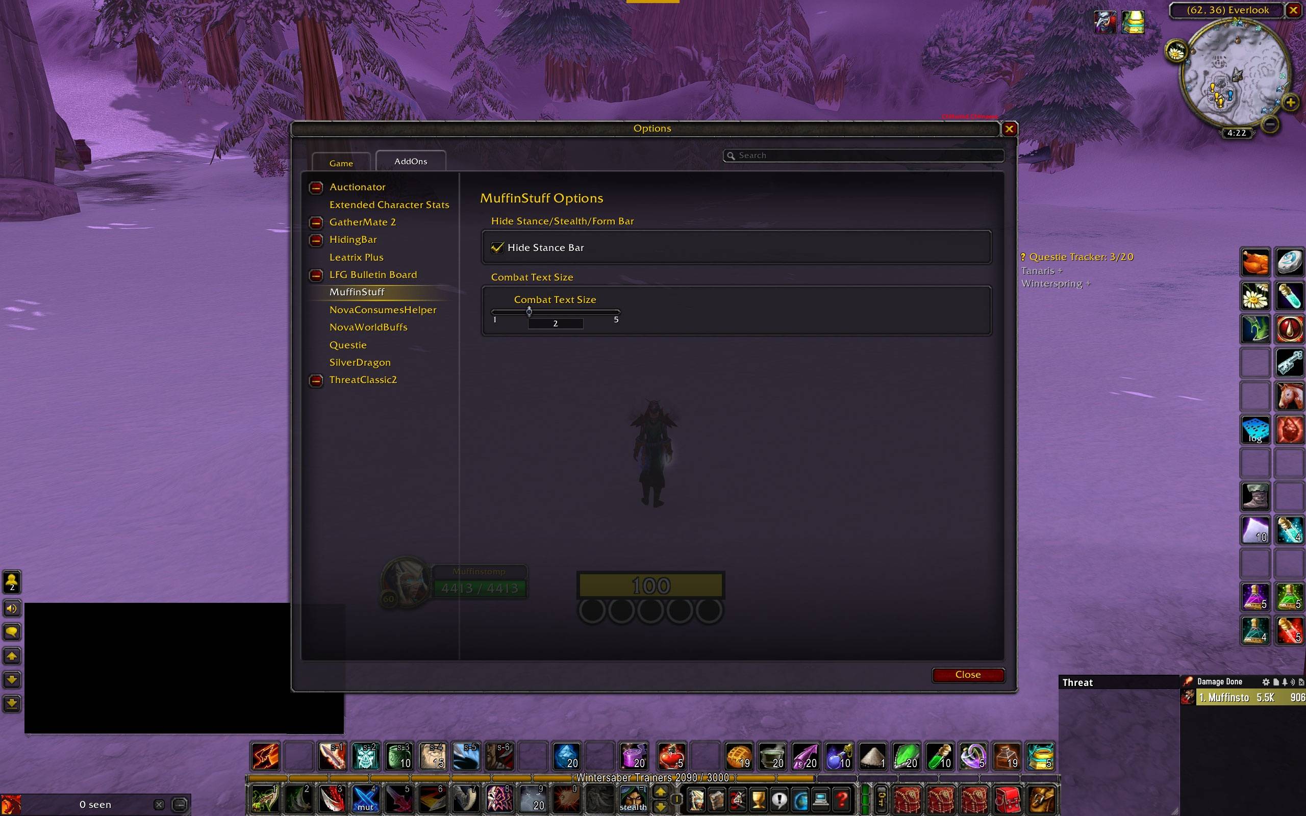 MuffinStuff - Gallery - World of Warcraft Addons - CurseForge